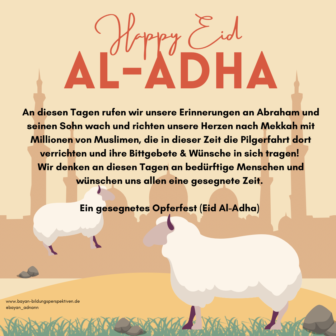 Eid-Al-Adha - Bayan-Bildungsperspektiven
